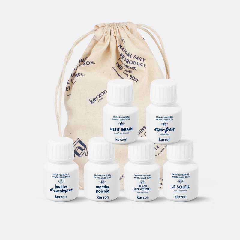 Liquid soaps - 6 doses discovery set